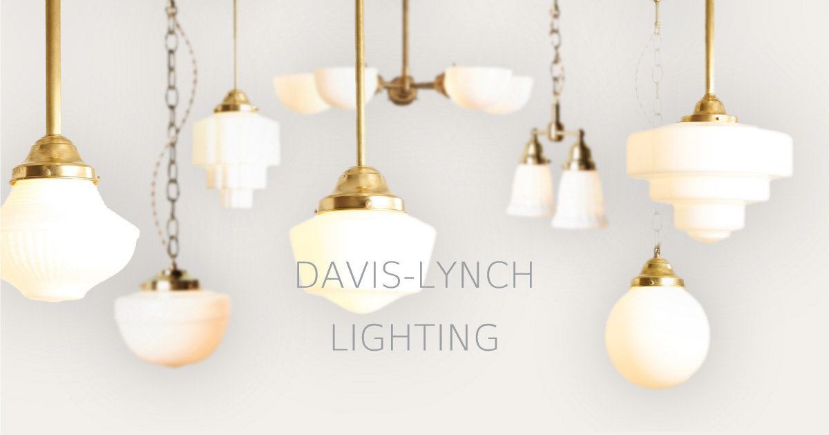 トップページ | DAVIS-LYNCH LIGHTING | ハンドメイドのミルクガラスと真鍮の照明ならSTOCKMAN 有限会社